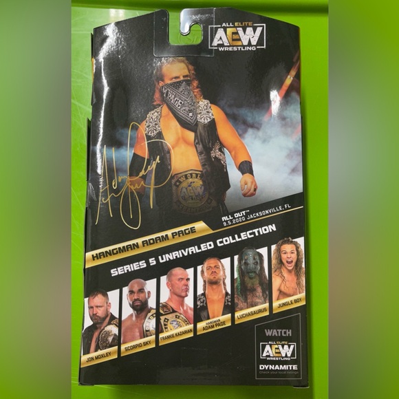 WWE | Toys | Hangman Adam Page Aew Unrivaled Collection Series 5 4 ...